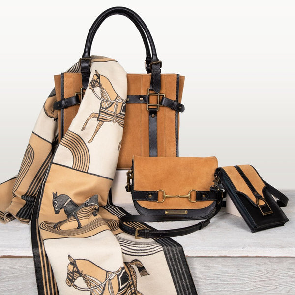 Suede & Leather Equestrian Handbags – Luxury Bags by URBAN-EQUESTRIAN ...